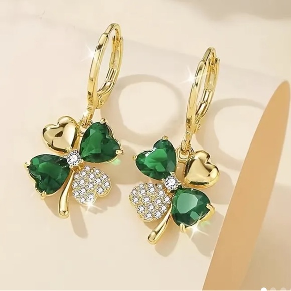 Jewelry | New Four Leaf Clover Earrings | Poshmark